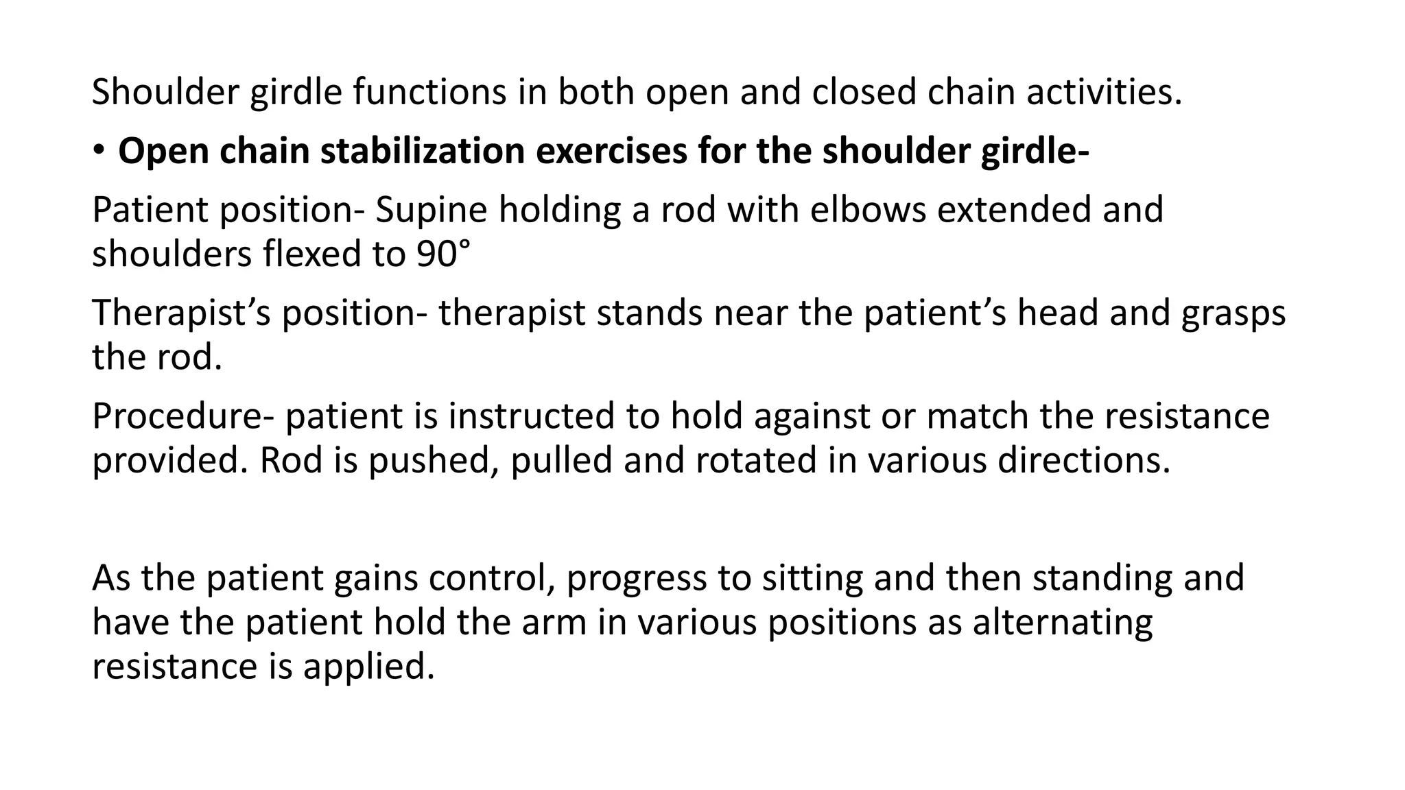 Shoulder open and closed kinematic chain.pptx