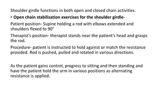 Shoulder open and closed kinematic chain.pptx