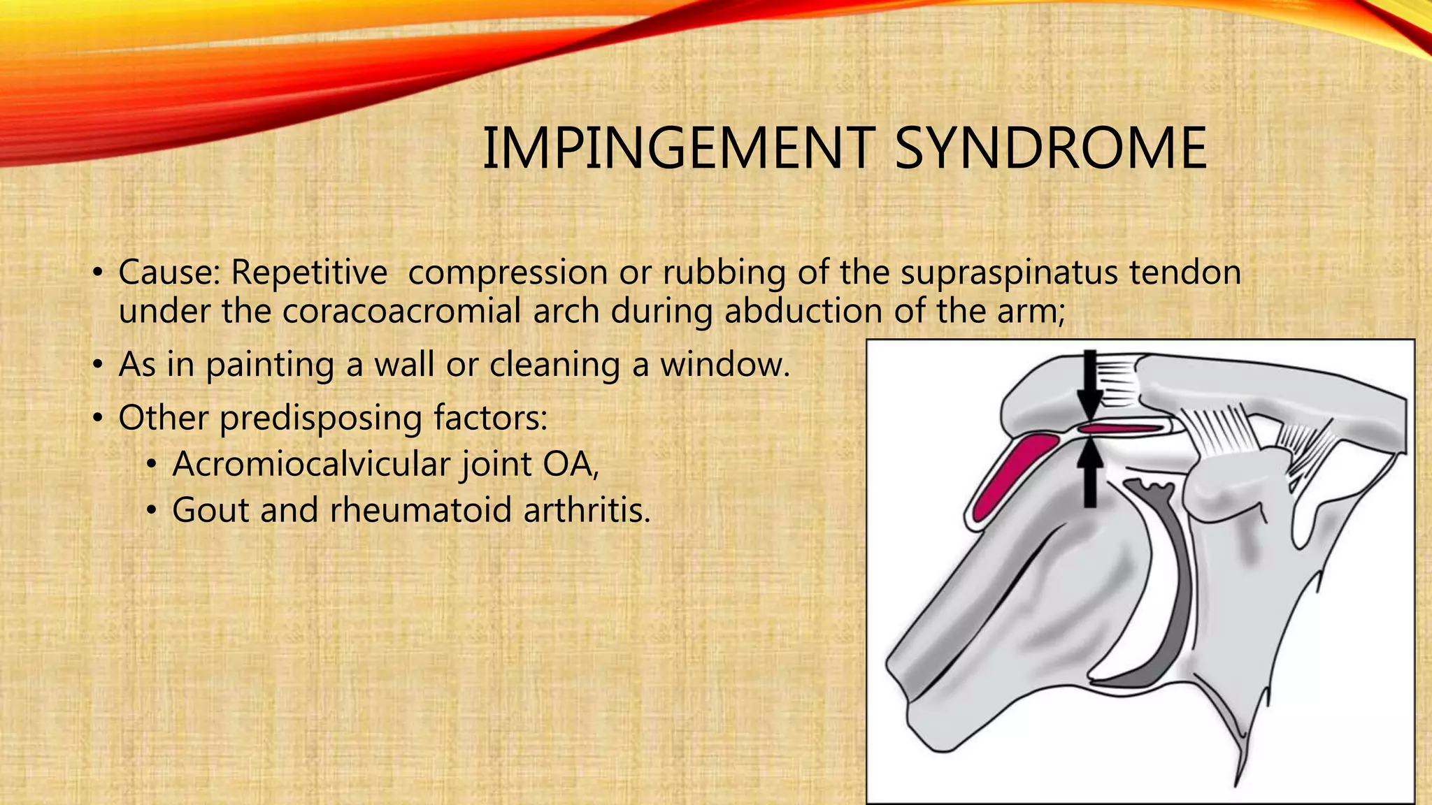 Shoulder orthopedic disorders (dr.farouk) | PPTX