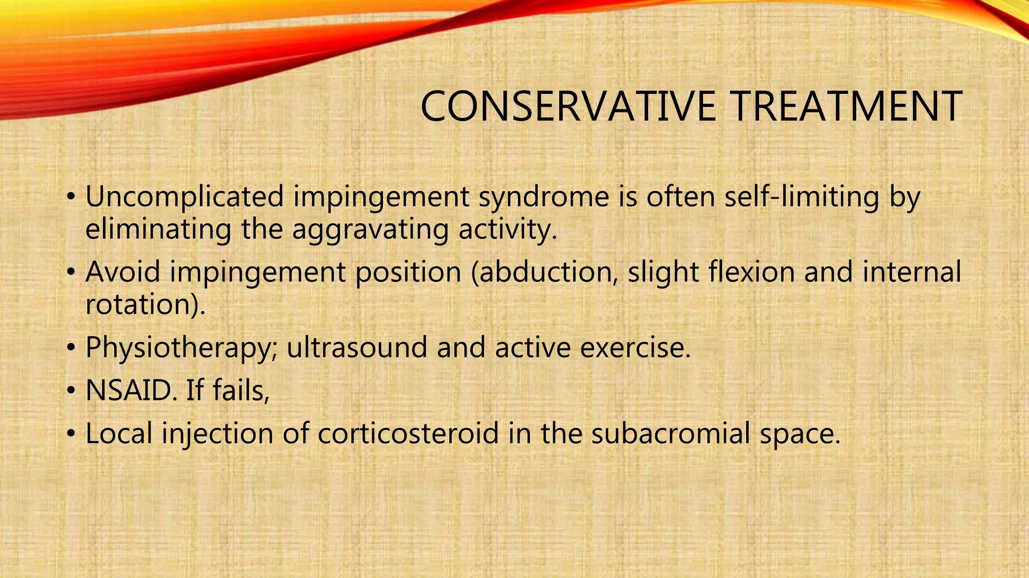 Shoulder orthopedic disorders (dr.farouk) | PPTX