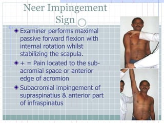 Shoulder Joint Examinitaion | PPTX