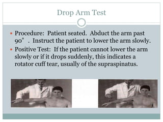 Shoulder Joint Examinitaion | PPTX