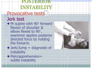 Shoulder Joint Examinitaion | PPTX