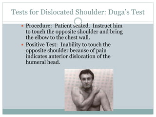 Shoulder Joint Examinitaion | PPTX