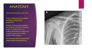 Shoulder Radiographic imaging EMERGENCY PAIN.pptx