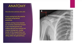 Shoulder Radiographic imaging EMERGENCY PAIN.pptx
