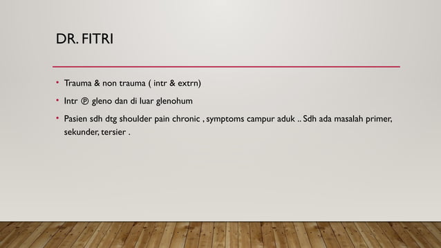 SHOULDER REHABilitation pain & stiff.pptx