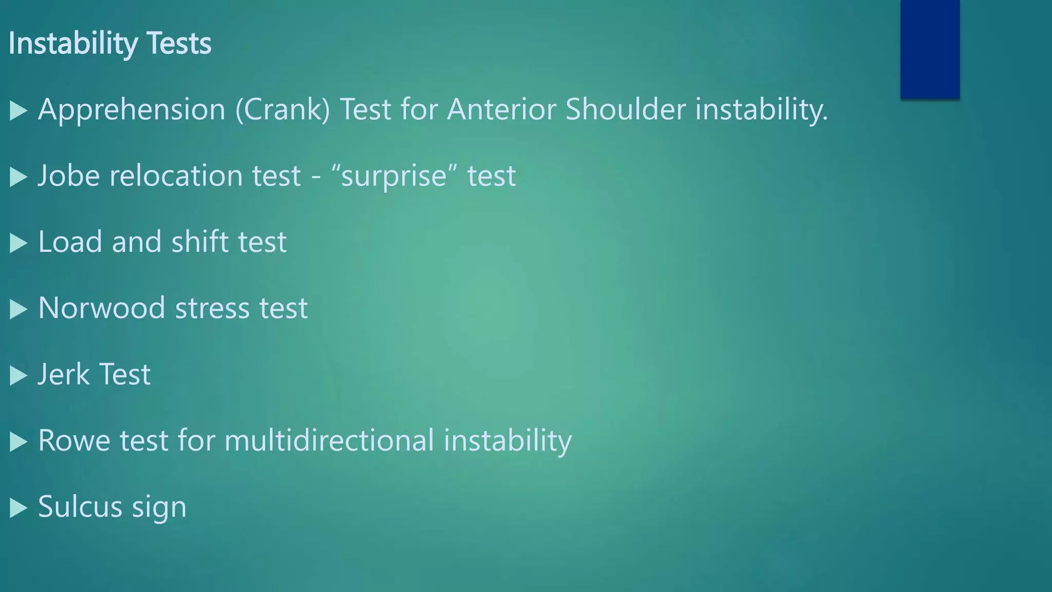 Shoulder Special test.pptx