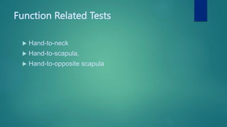 Shoulder Special test.pptx