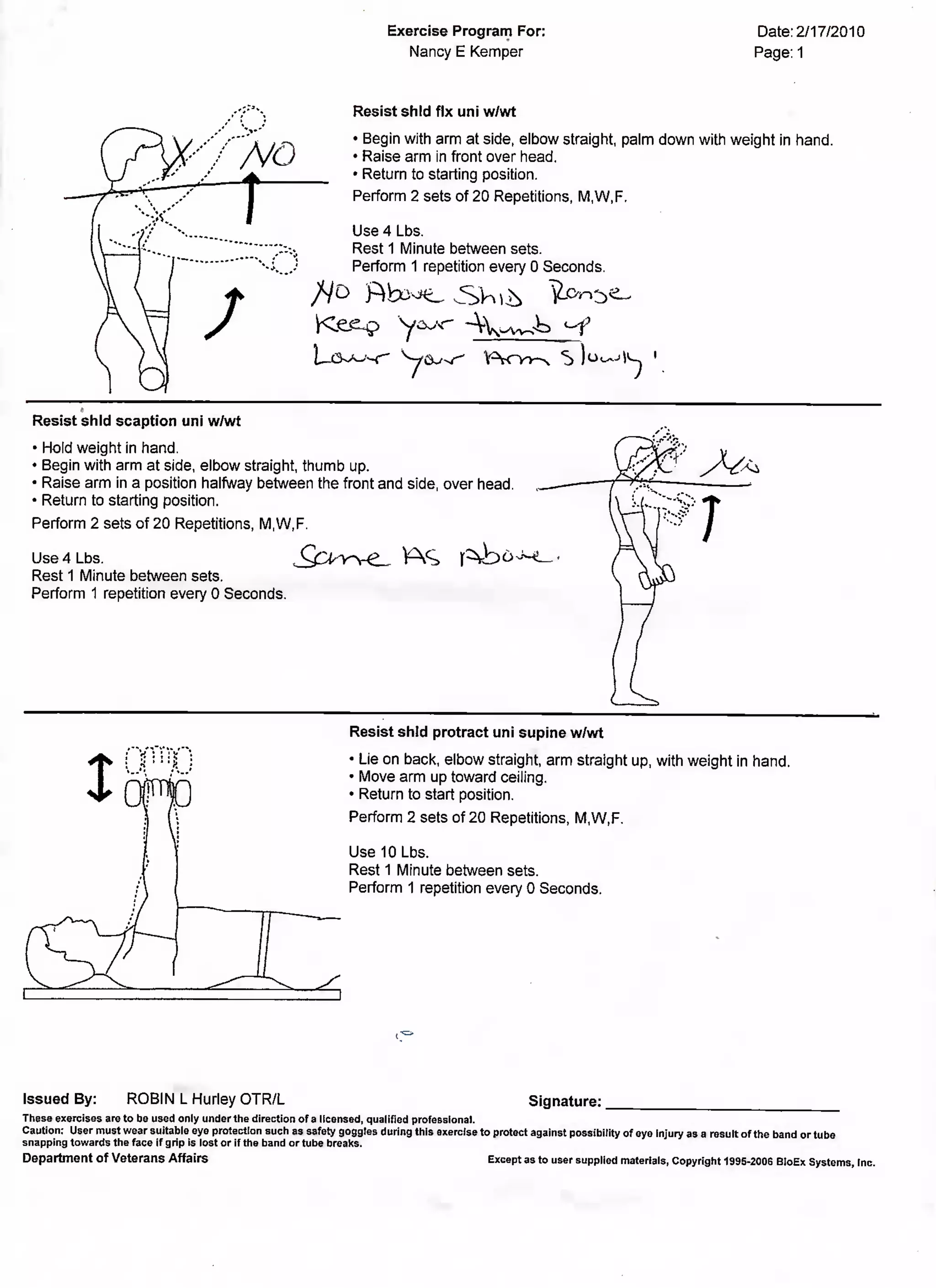 Shoulder Strengthening001 | PDF