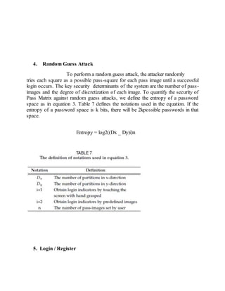 Shoulder surfing resistant graphical | PDF