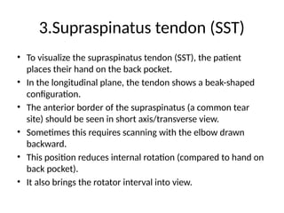 shoulder ultrasound anatomy and common pathologies.pptx