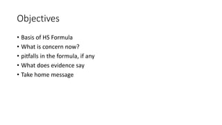 Should Holliday Segar formula be challenged | PPTX