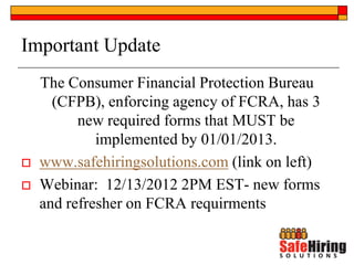 Should We Be Screening Our Existing Employees? | PPTX