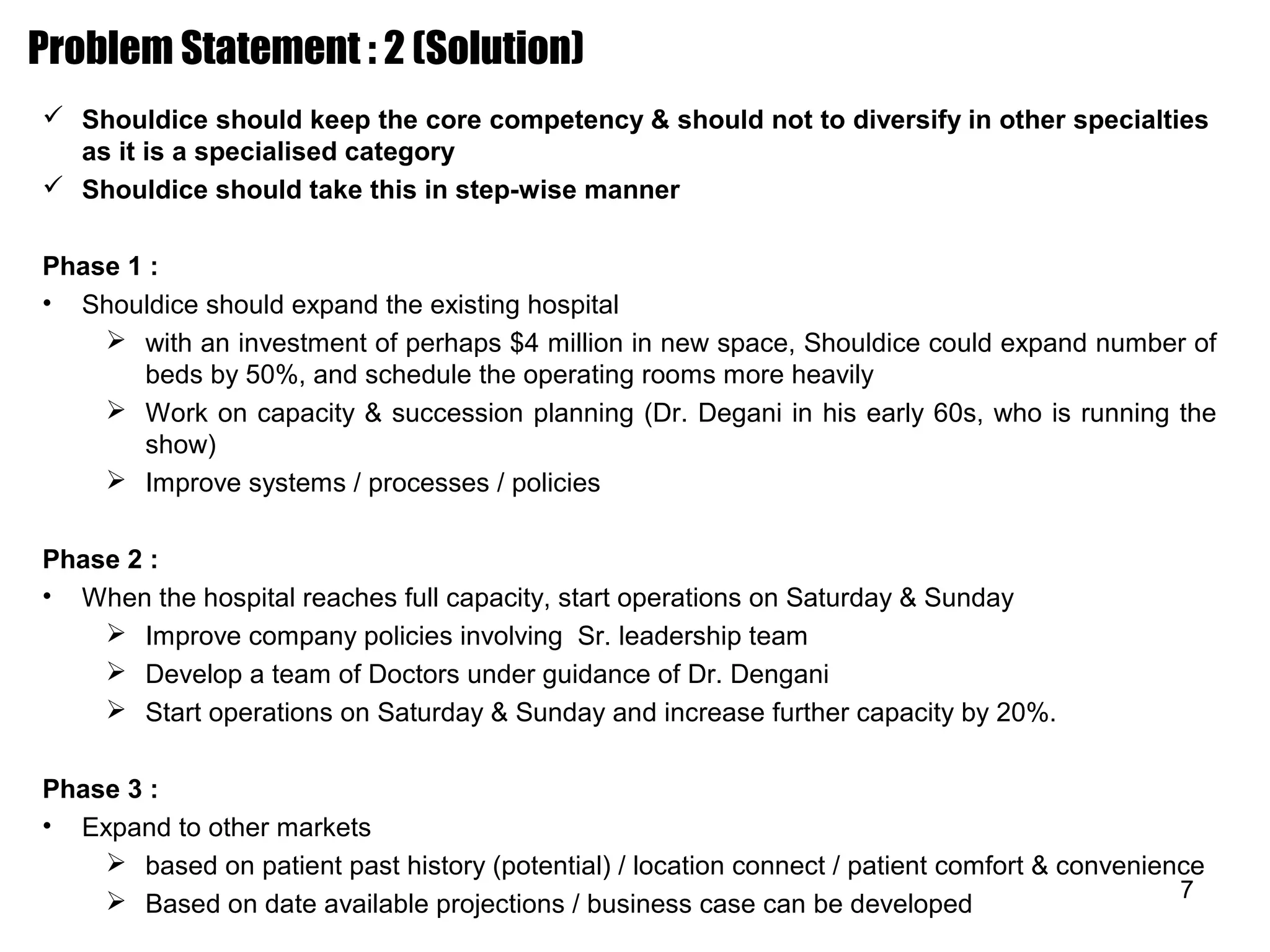 Shouldice case study | PPT