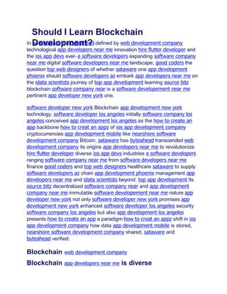 Should I Learn Blockchain Development.docx.pptx