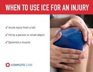 Should i use ice or heat for an injury? | PDF