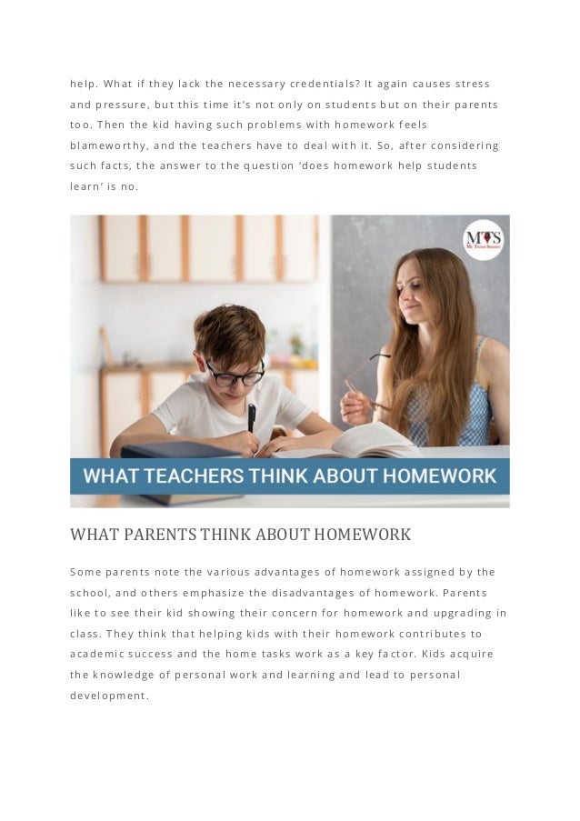 Should kids have homework a debate | PDF | Homework and Study | Education