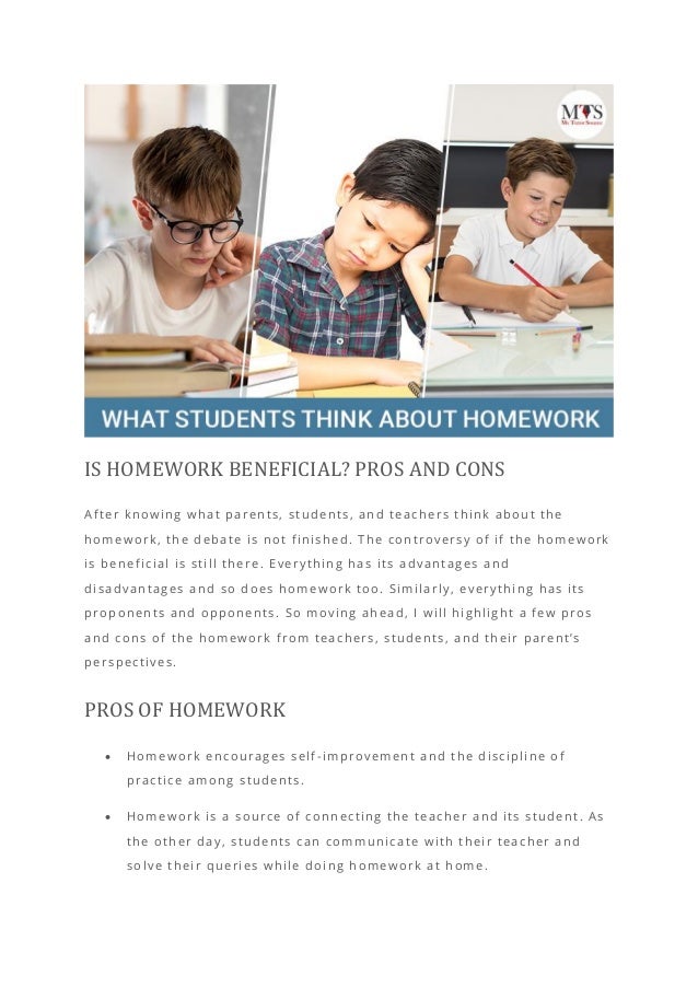 Should kids have homework a debate | PDF