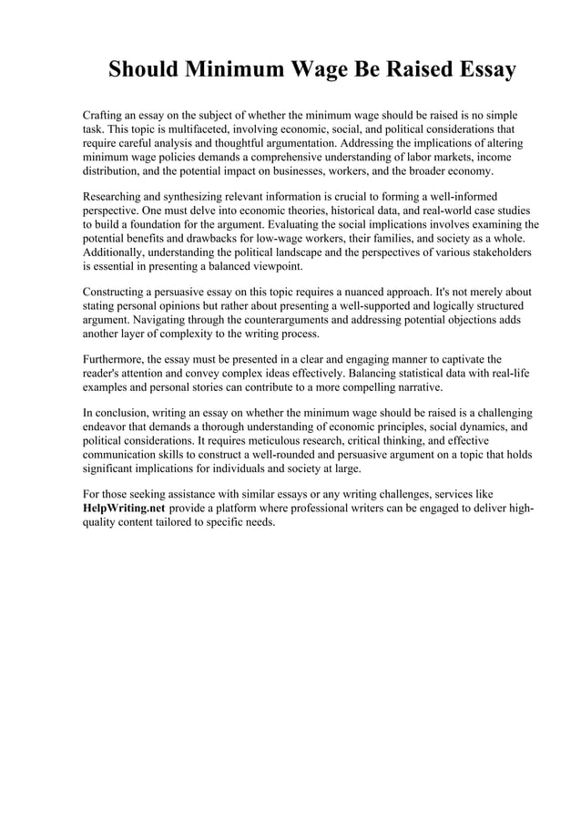 Should Minimum Wage Be Raised Essay.pdf