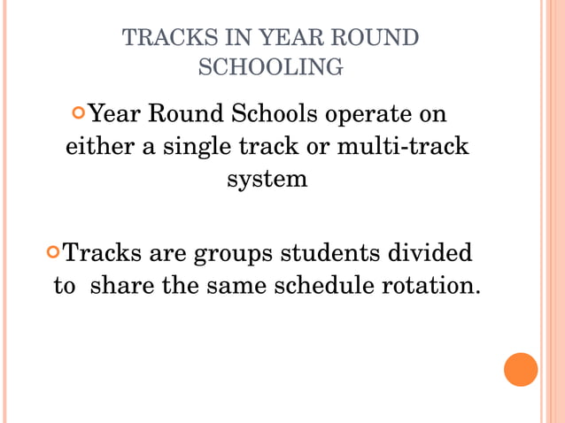 Should School Be Year Round | PPT