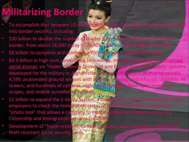 Globalization, Borders & Immigration