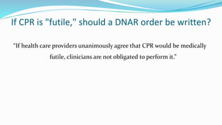 Should we allow natural death? | PPTX