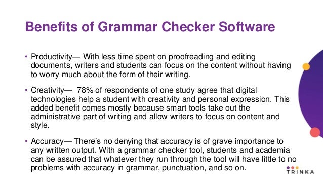 Should You Invest In A Grammar Checker Tool For Students? An Overview Of Features And Benefits ...