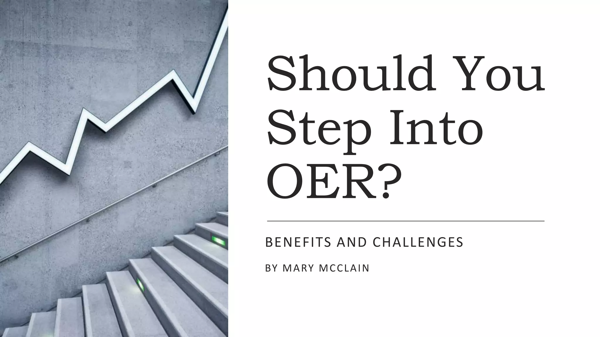 Should you step into OER | PPT