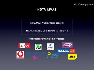 #Digital Caribbean: Convergence at NDTV India | PPTX | Social Networking | Internet