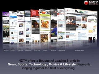 #Digital Caribbean: Convergence at NDTV India | PPTX | Social Networking | Internet