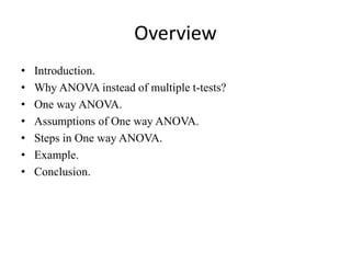 Shovan anova main | PPT