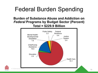 Shoveling Up II: The Impact of Substance Abuse on Federal, State and ...