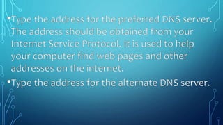 Assigning IP Address | PPTX