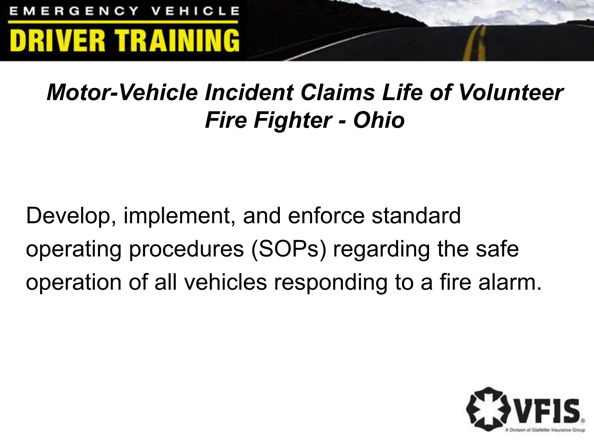 EMERGENCY VEHICLE OPERATIONS FOR AMBULANCE PROFESSIONALS | PPT