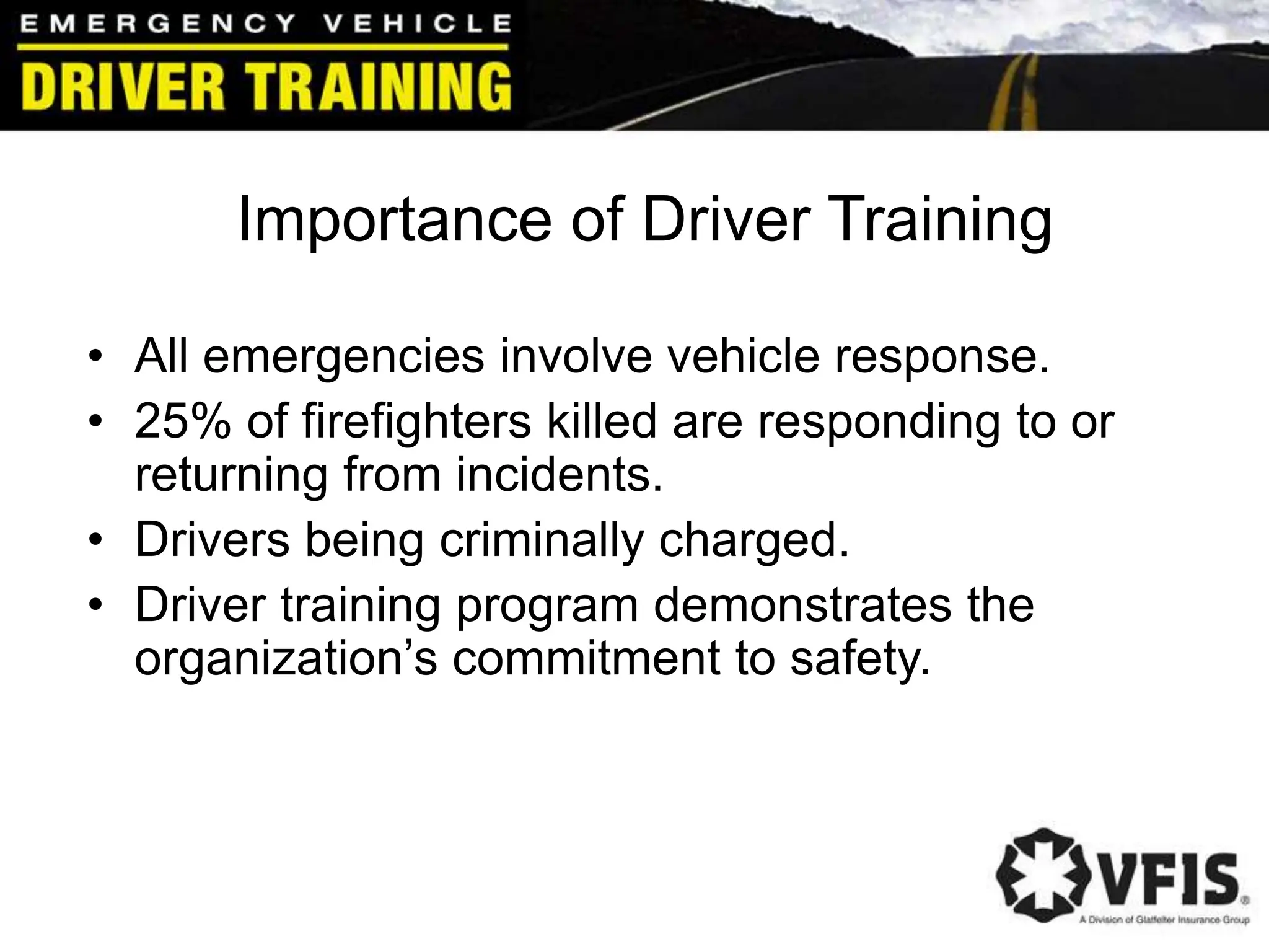EMERGENCY VEHICLE OPERATIONS FOR AMBULANCE PROFESSIONALS | PPT