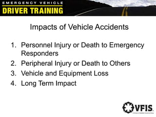 EMERGENCY VEHICLE OPERATIONS FOR AMBULANCE PROFESSIONALS | PPT