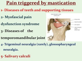 K-oral,m-Show of-orofacial-pain | PPT