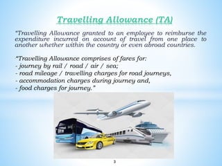 TA rules at a glance 23-07-2019 | PPSX | Air Travel | Travel Type
