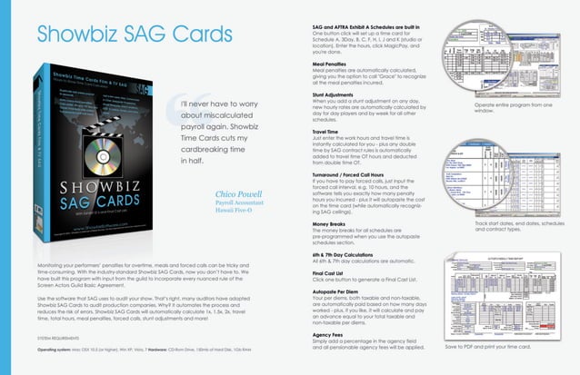 Showbiz softwarelit | PDF