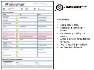 Showcase f/ Robert Hayes "E-Inspect Vehicle Inspection Software" | PPTX