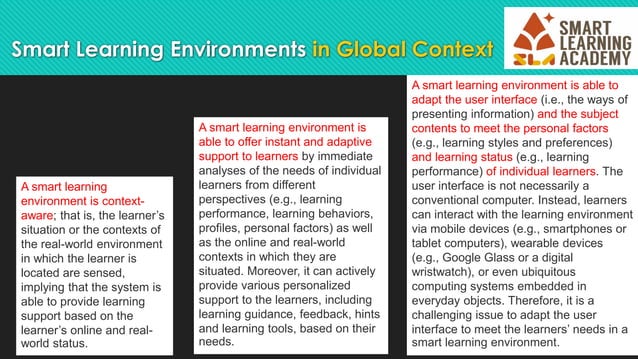 Show case global smart learning environment | PPT