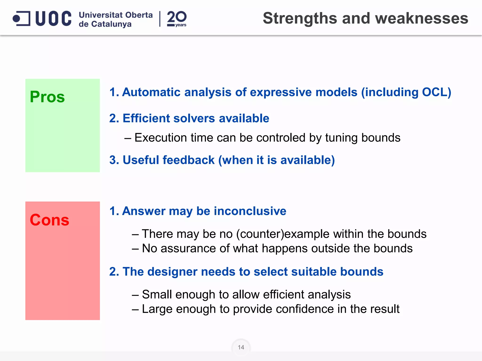 On the verification of UML/OCL class diagrams using constraint programming | PPT