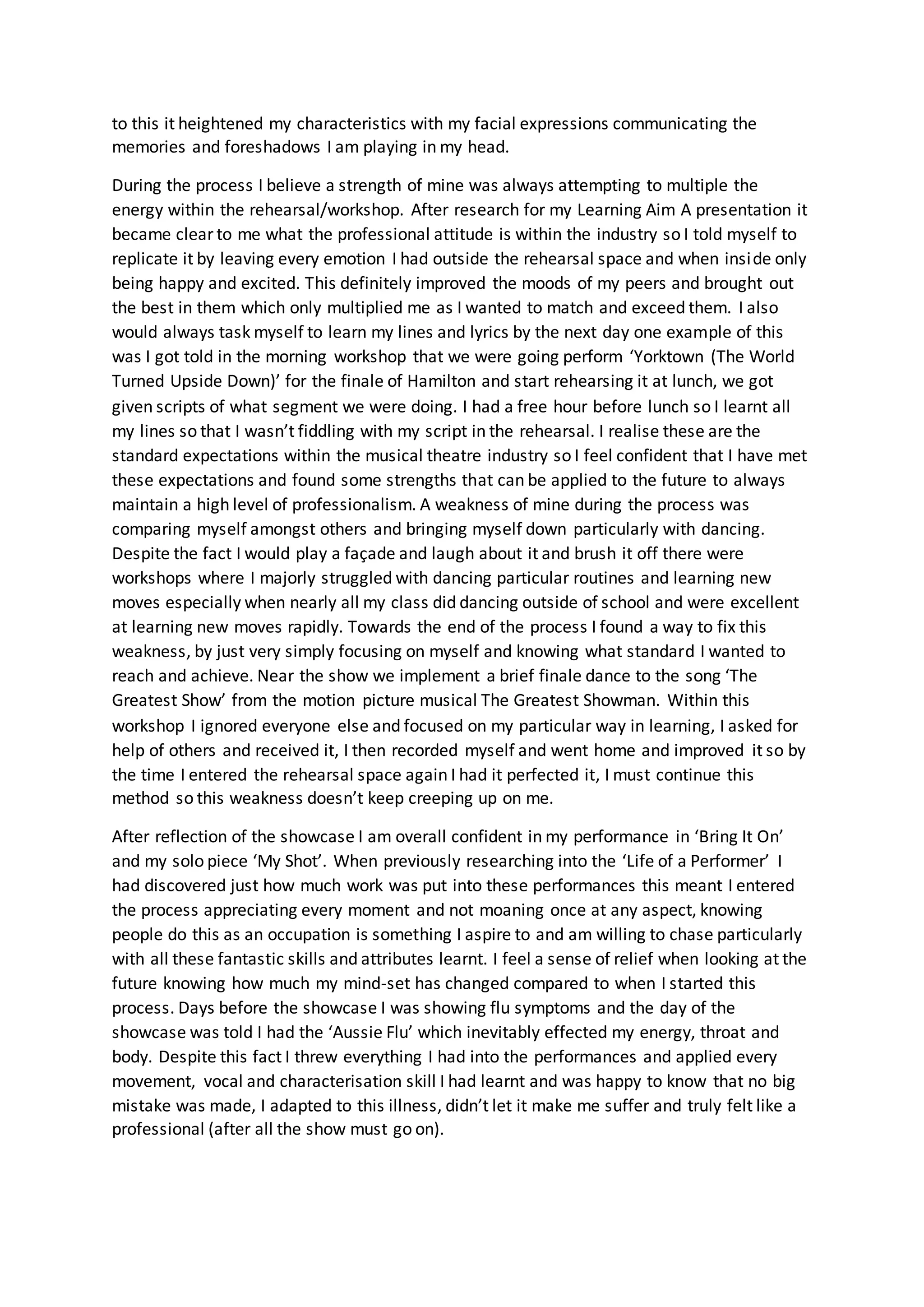 Showcase final evaluation (year 12) | PDF