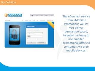 uConnect Mobile Marketing Service | PPT