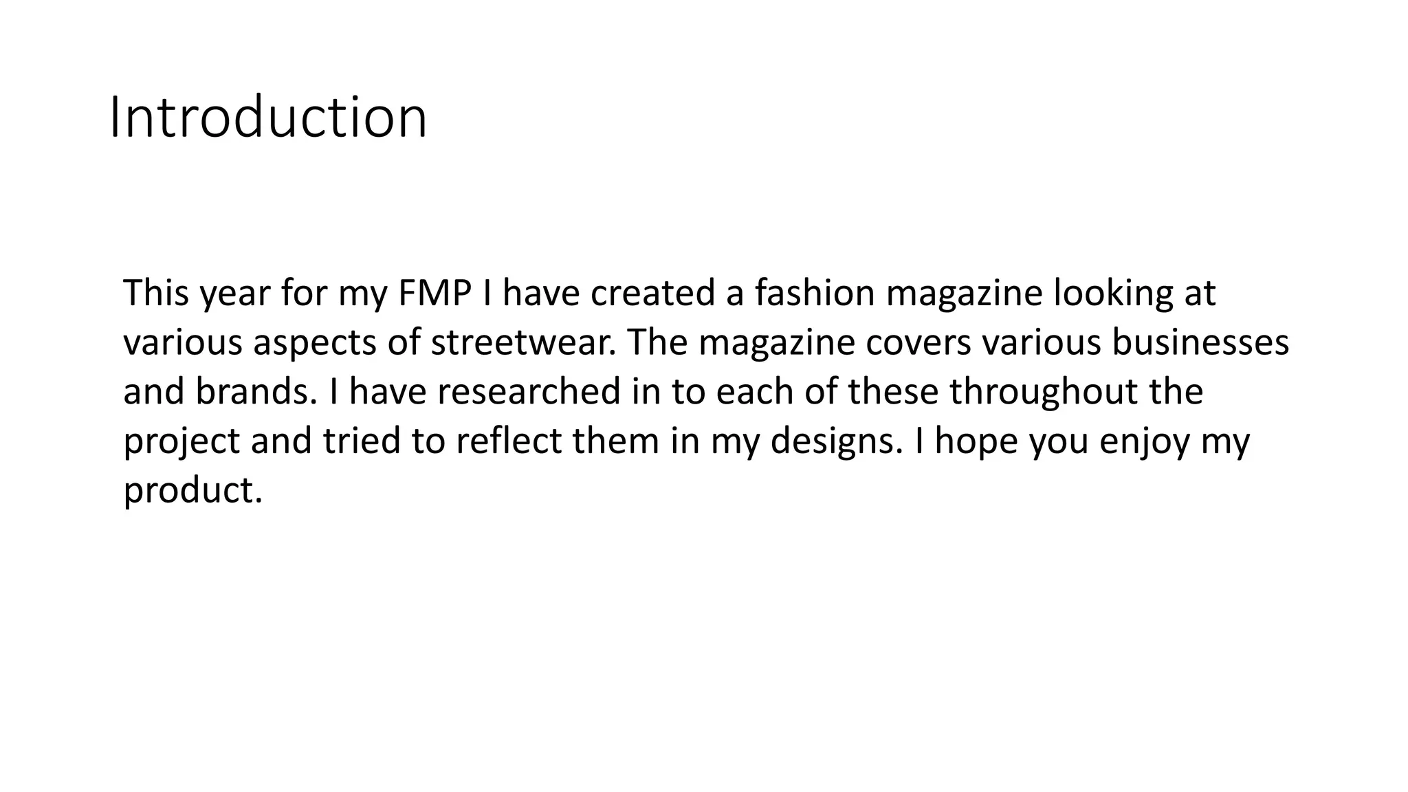 Fmp presentation | PPTX