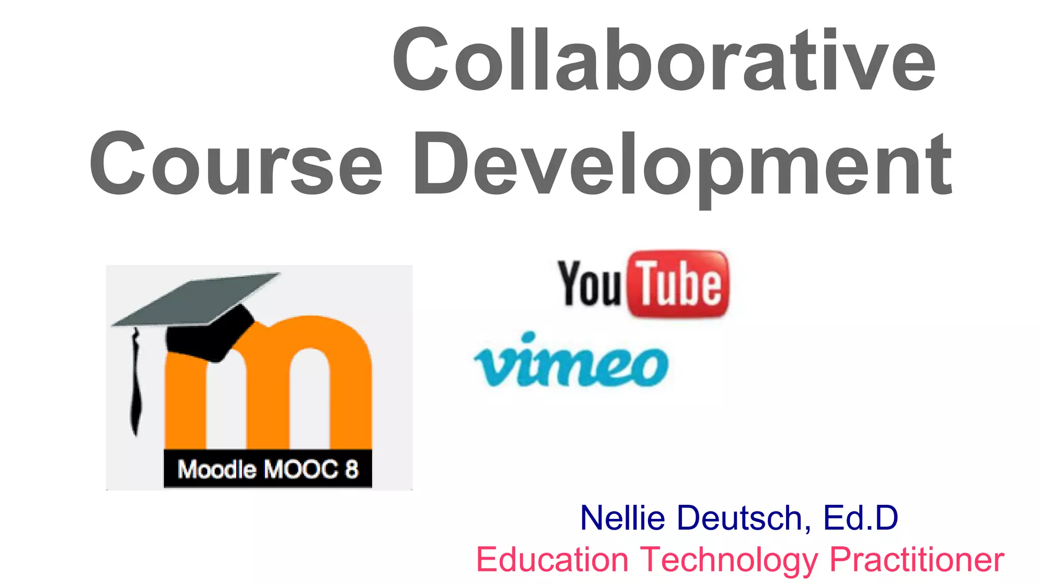 Showcasing Moodle MOOC 8 | PPT