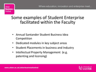 Showcasing student enterprise | PPTX