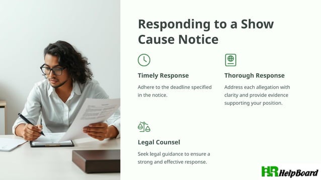 Show Cause Notice, Order to Show Cause Hearing | PPT