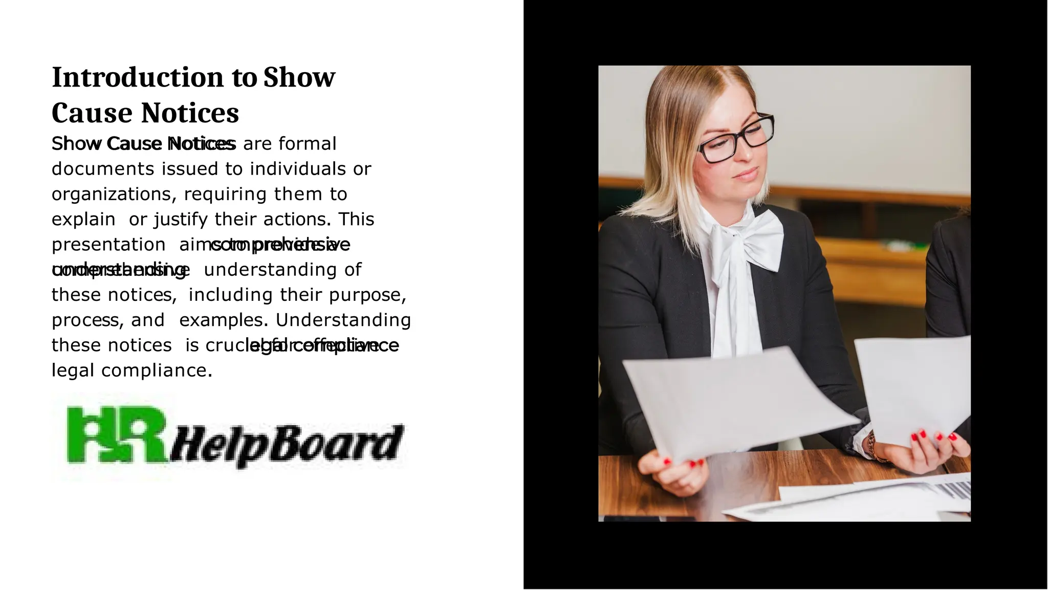 show cause notice sample , Show cause notice to employee for negligence ...